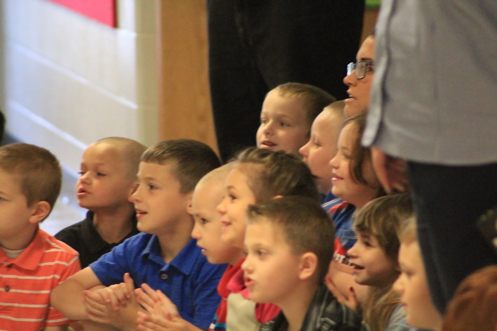 North Schuylkill Graduates Visit Elementary School One Last Time