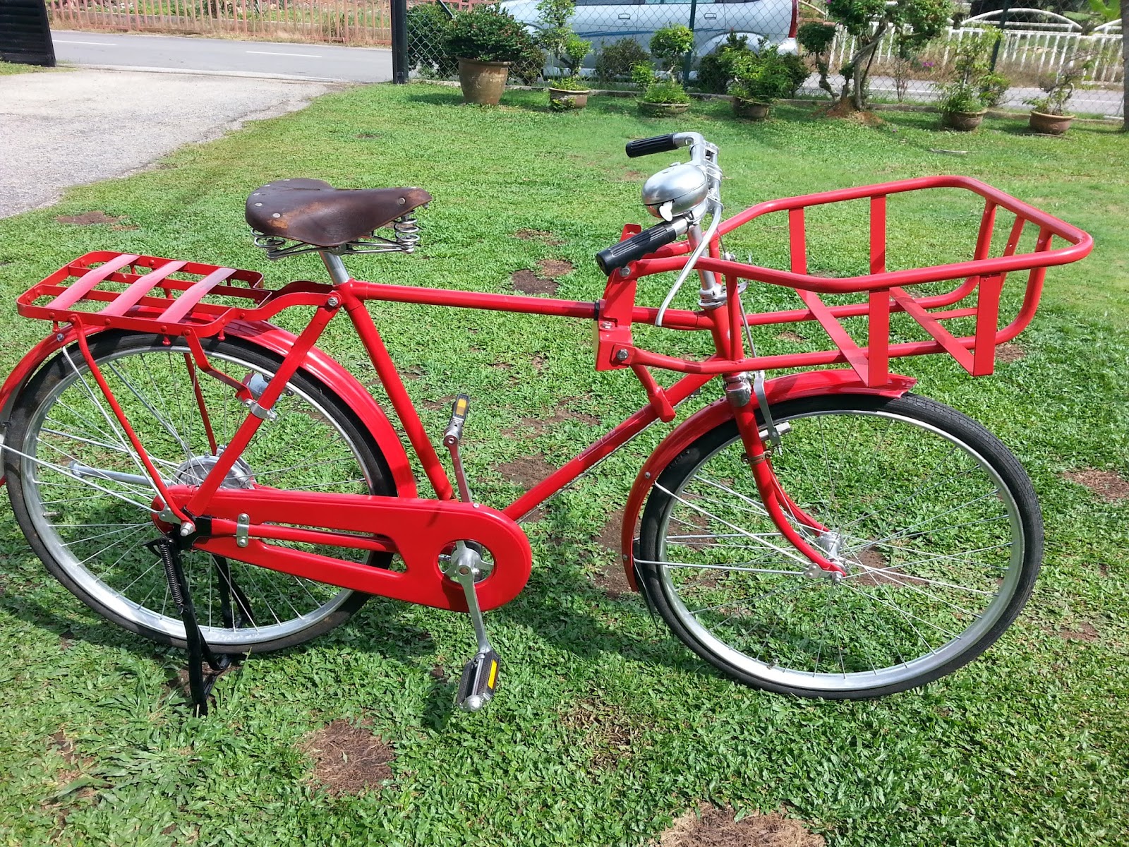 The Right Bike Store: 26" Imported Used Classic Postman Bicycle from Japan
