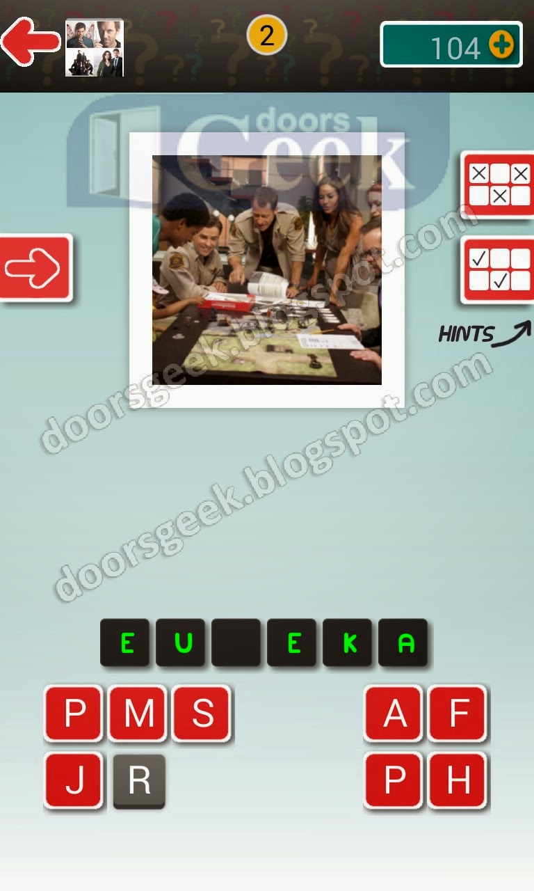 Guess the TV Show - Level 33-2 Answer ~ Doors Geek