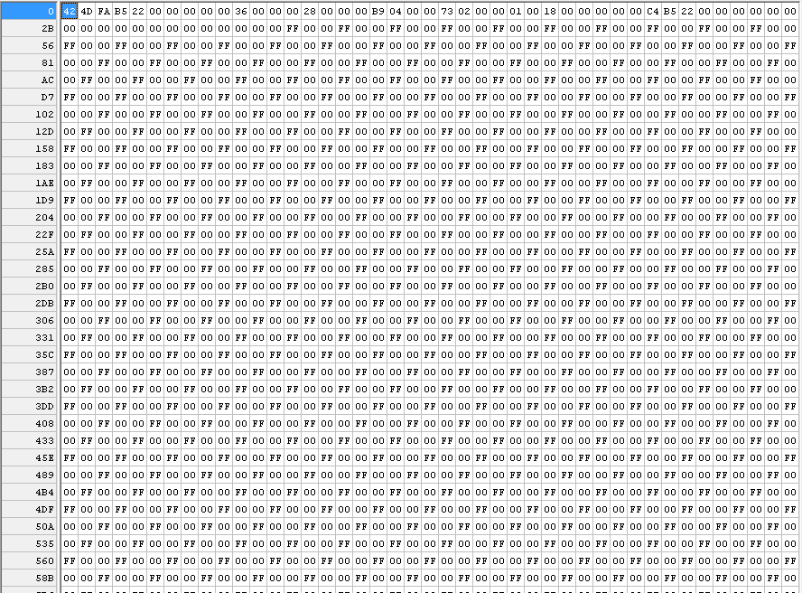 Engineering Titsers: How to read a 24bits bitmap file