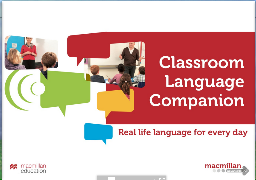 Fuentes' English Corner : Classroom Language Companion
