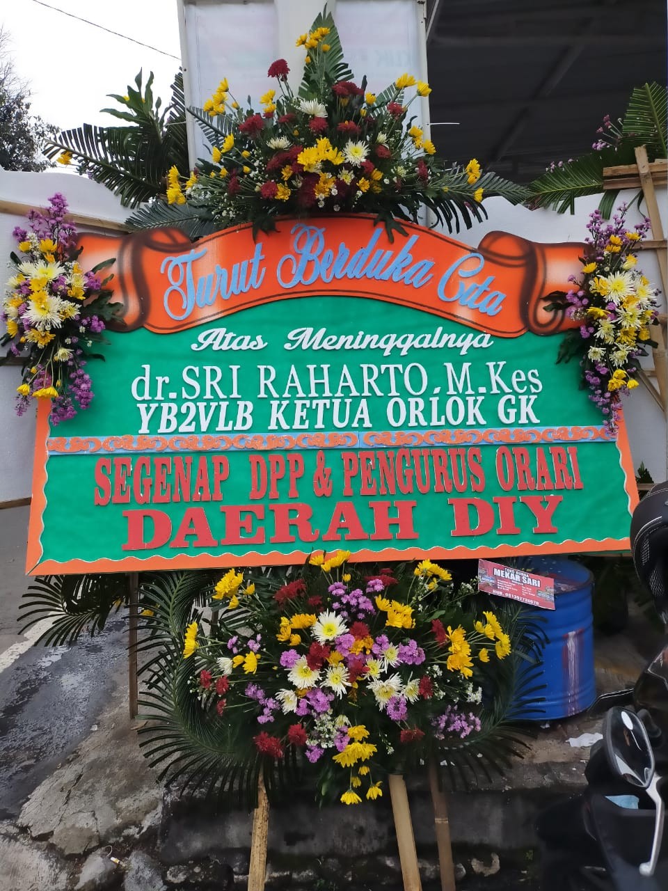 ORDA DIY TURUT BERDUKA ATAS WAFATNYA BAPAK DR. H. SRI RAHARTO, M.KES ...