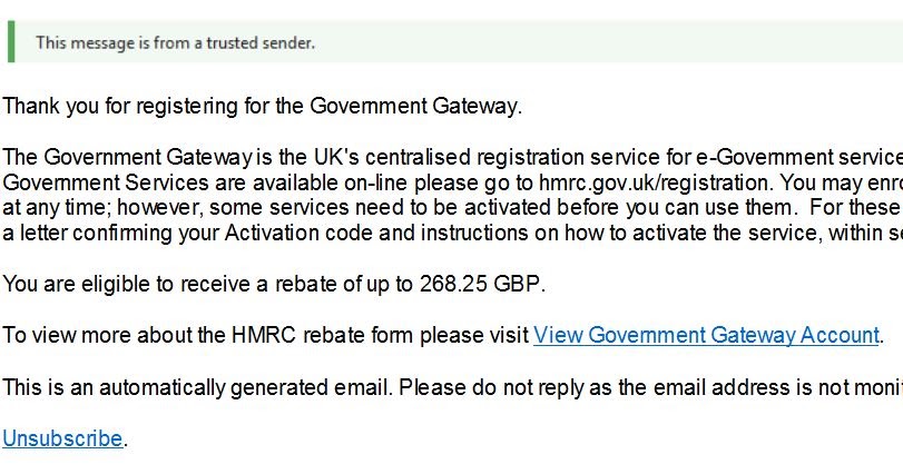Links Estate Residents Association Link: HMRC scam email