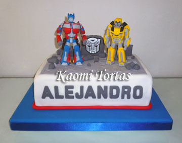 Kaomi Tortas: Torta de Transformes