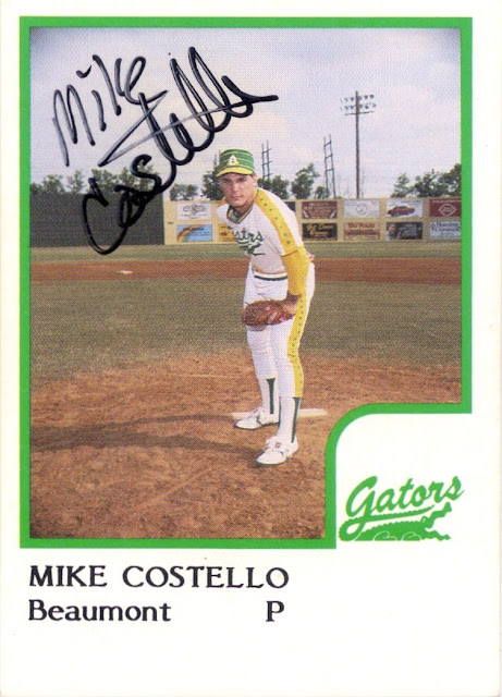 1986 PROCARDS PROJECT: MIKE COSTELLO