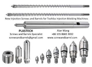 Toshiba injection screws, barrels, cylinders, screw tips and other ...
