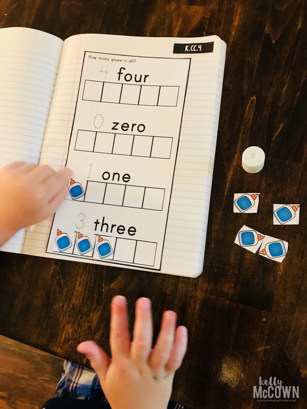 Kelly McCown: Interactive Math Notebook Kindergarten August