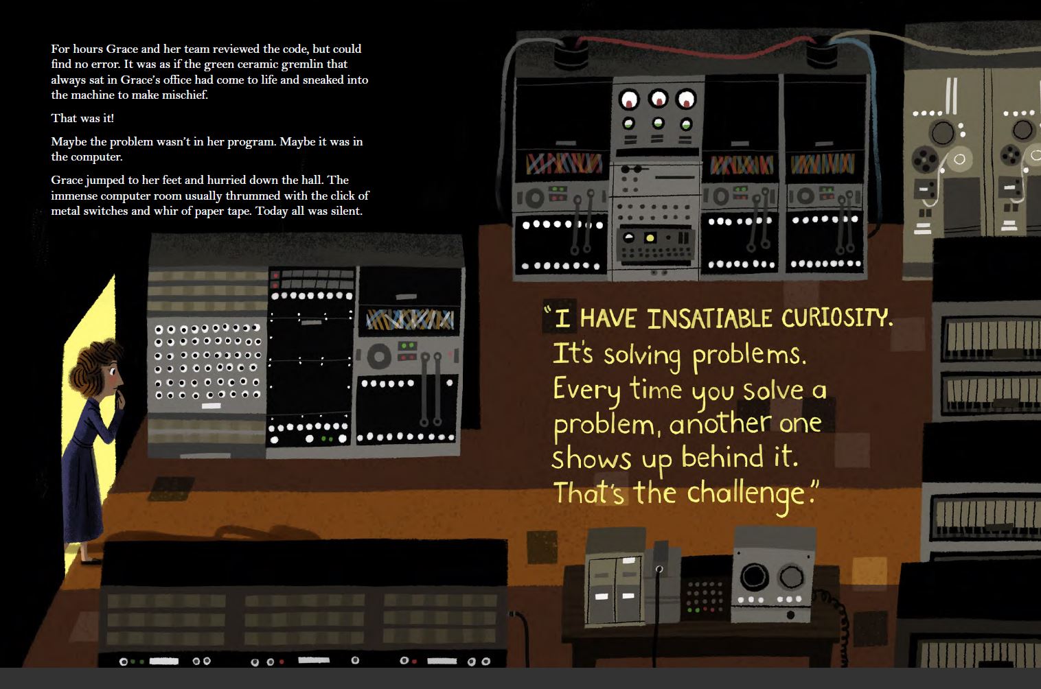 LibrisNotes: Grace Hopper: Queen of Computer Code by Laurie Wallmark