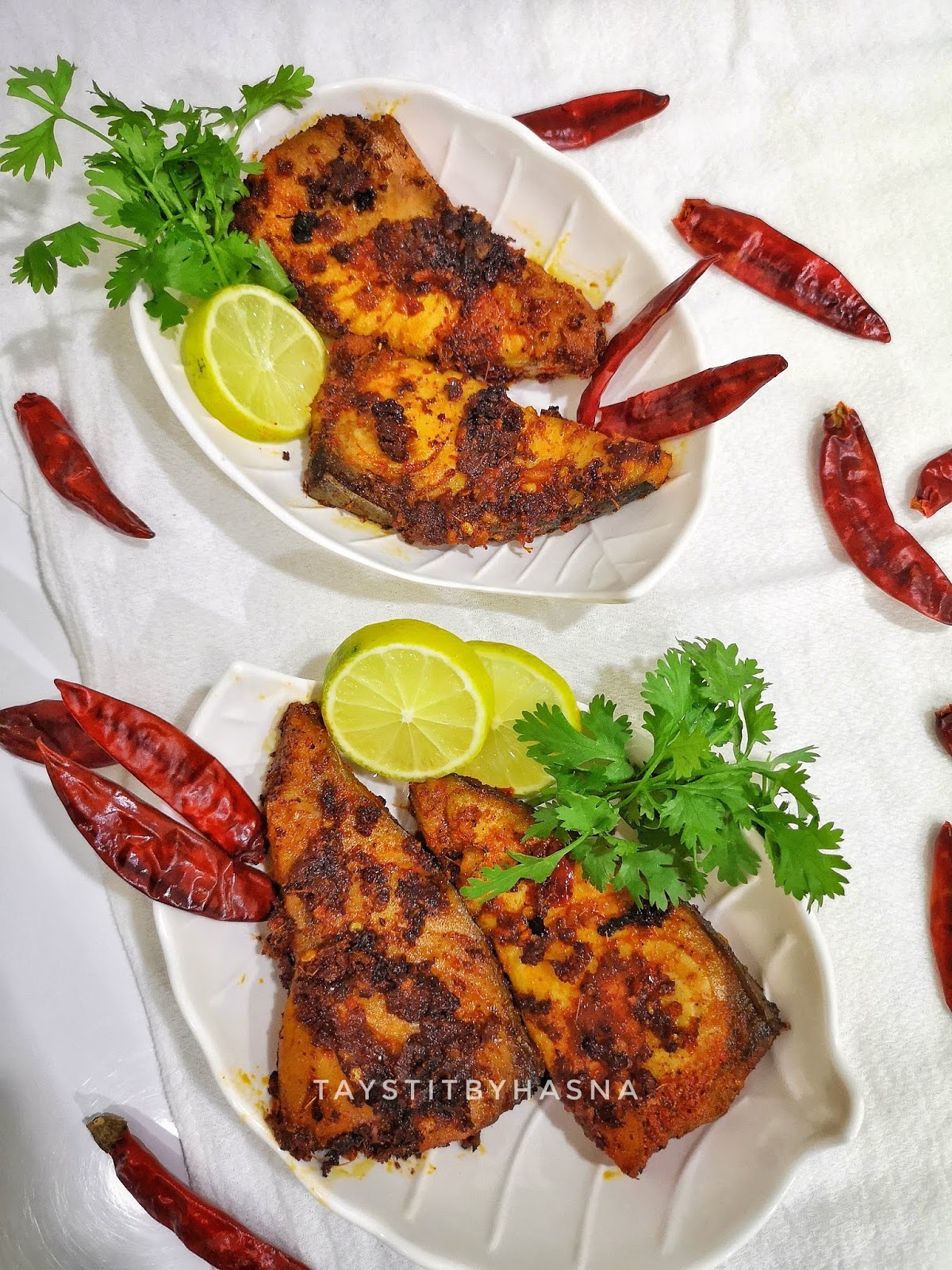 Taystit by Hasna: Goan Recheado Fish Fry