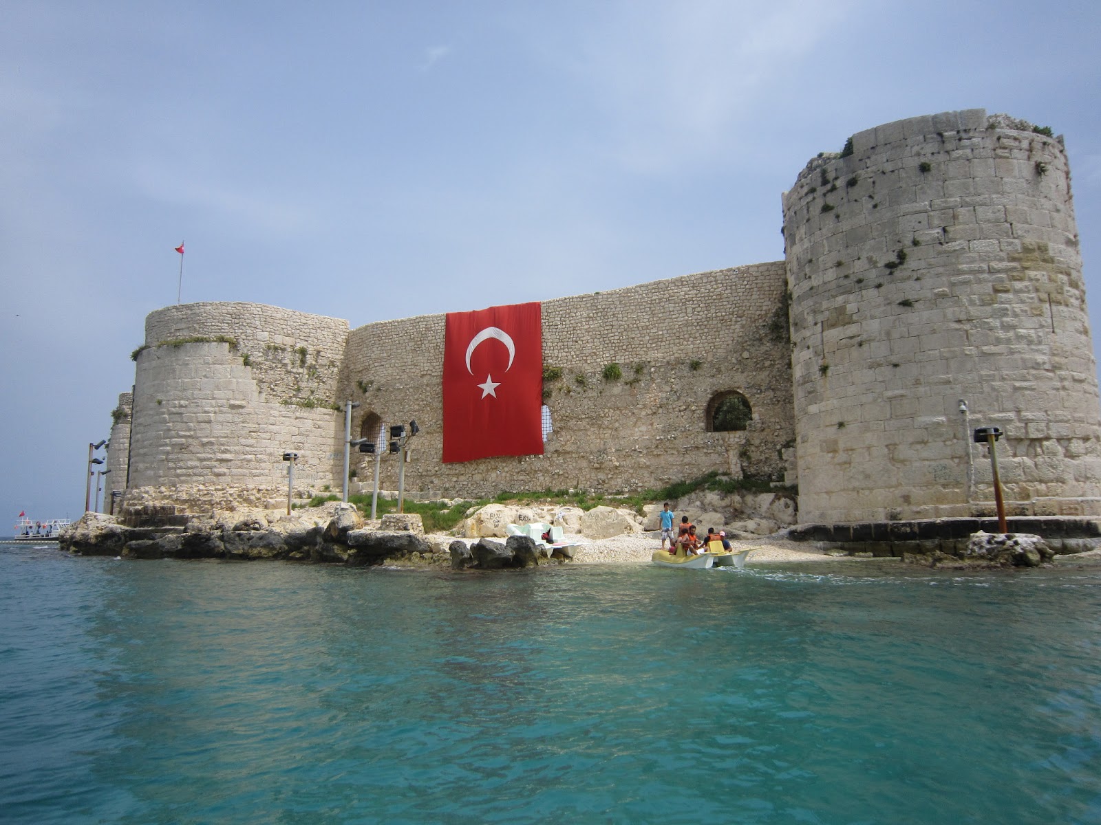The Magic of Ordinary Days: Kizkalesi Castle in the sea - a Turkish ...