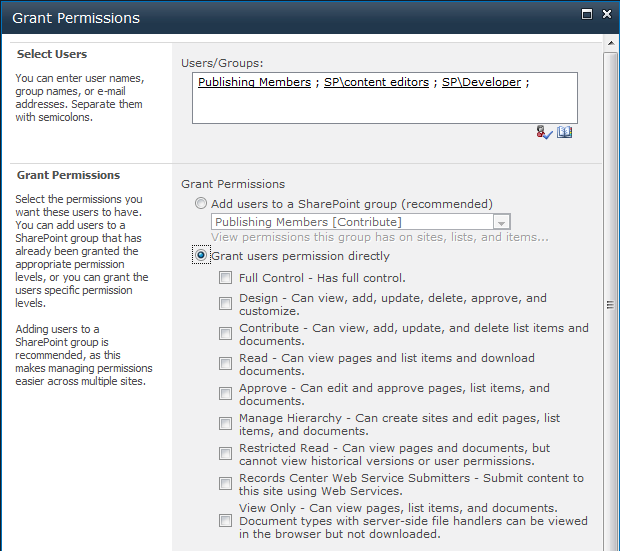 Sharepoint Security & Permission: SharePoint Security & Permission ...