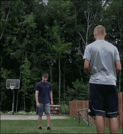 Sociolatte: Back-flip Basketball Shooter [Gif]