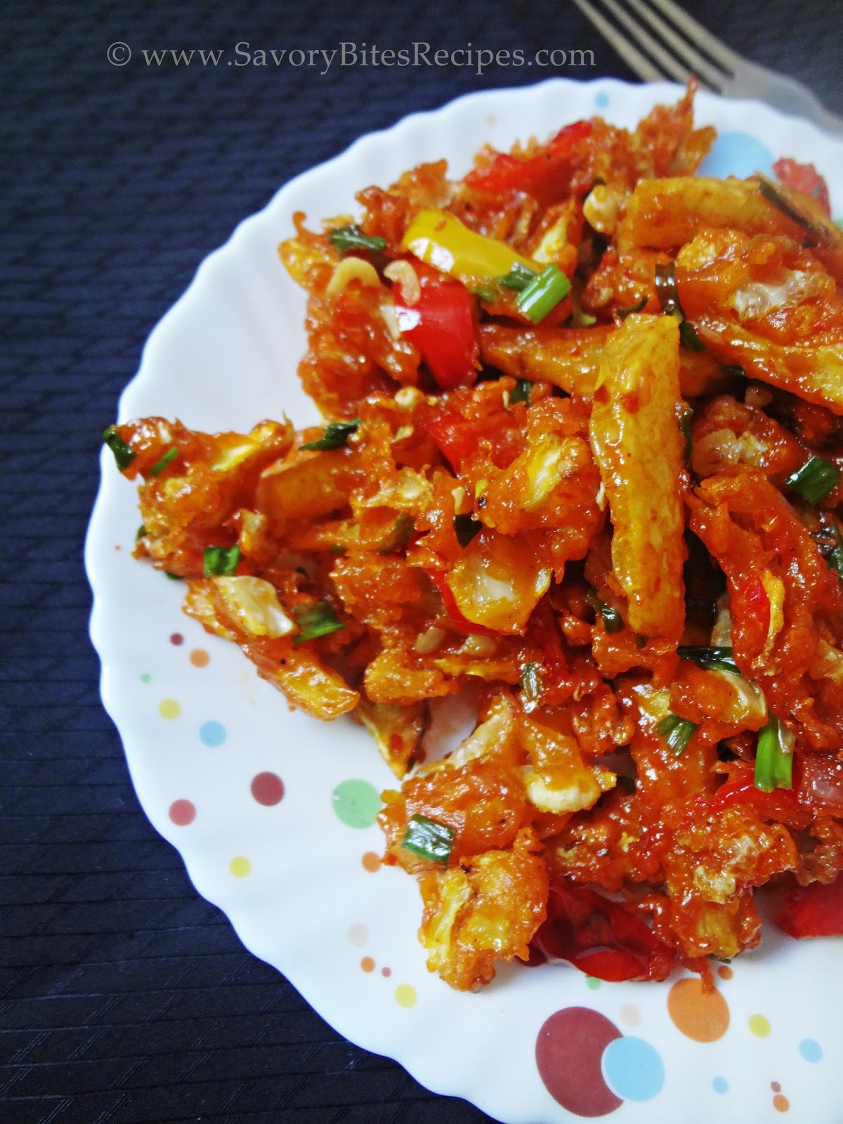 Crispy Veg Schezwan | Savory Bites Recipes - A Food Blog with Quick and ...