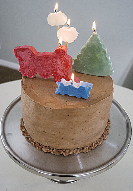 Pink Peach Cakes: Kjell's Train Cake and Party