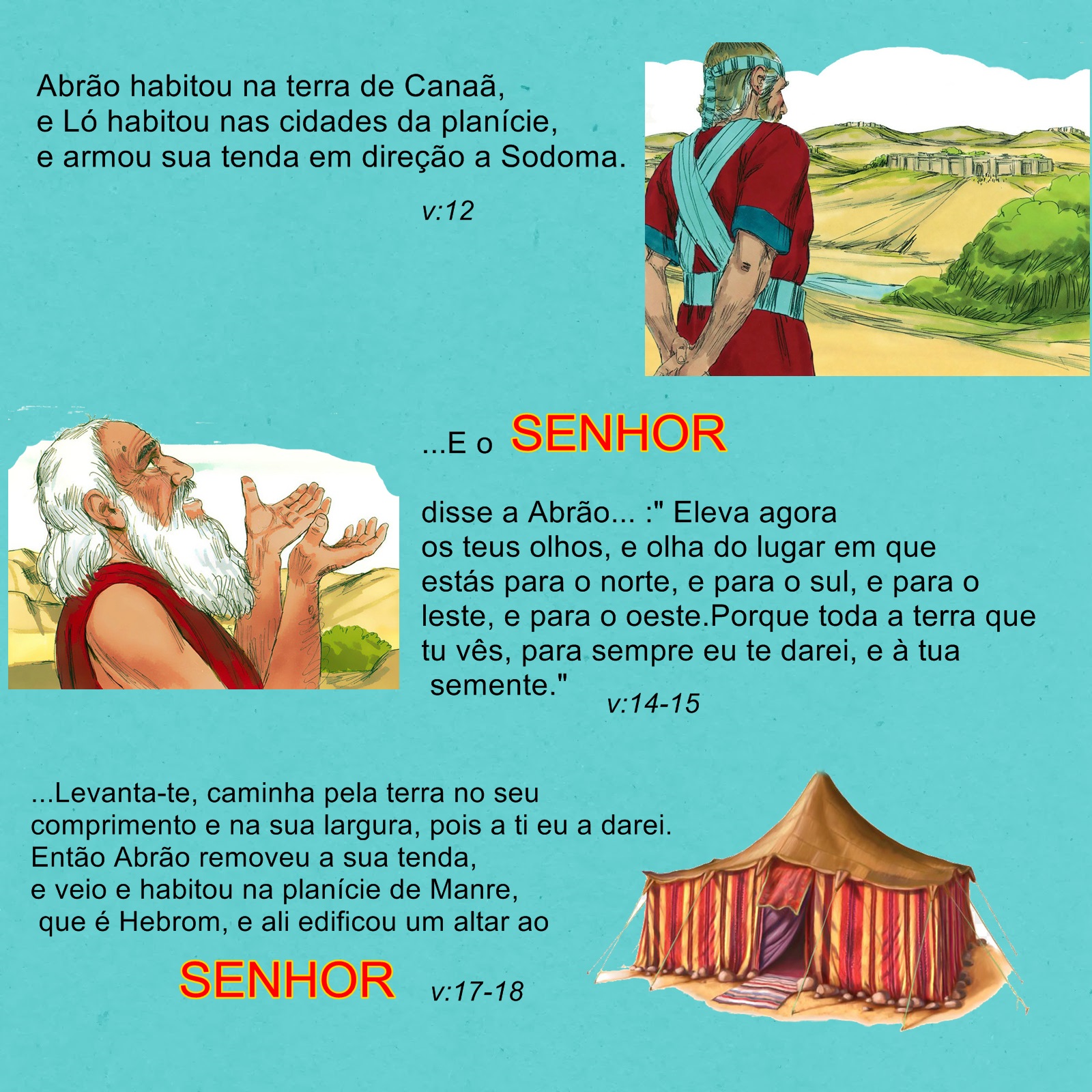 No Caminho Certo: Gênesis capítulo 13