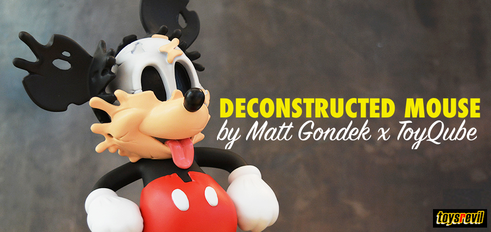 DECONSTRUCTED MOUSE by Matt Gondek x ToyQube for Aug 15 Release