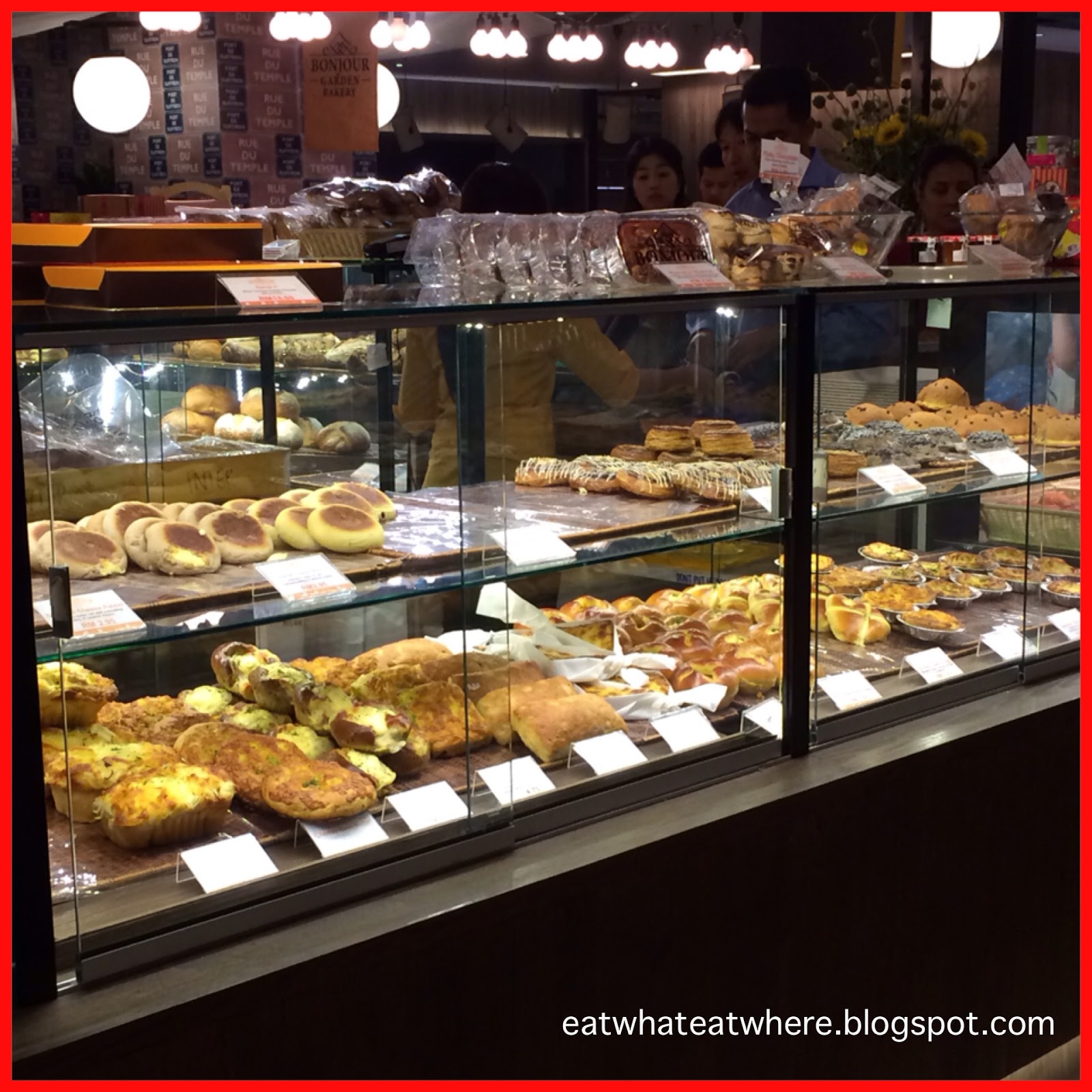 Eat what, Eat where?: Bonjour Garden Bakery @ The Intermark