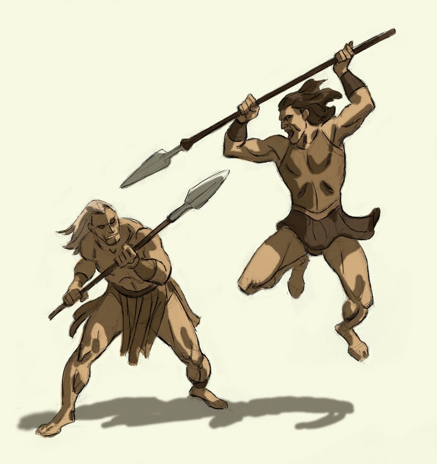 Gabriele: Spears Fight