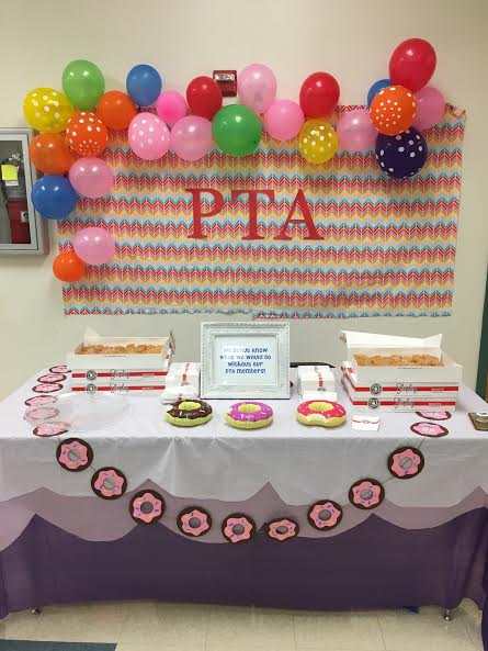 Crafty Texas Girls: Donut Themed PTA Event