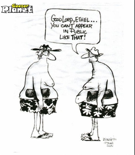 Chuck's Fun Page 2: Geezer Planet Cartoons {PG13 rated}