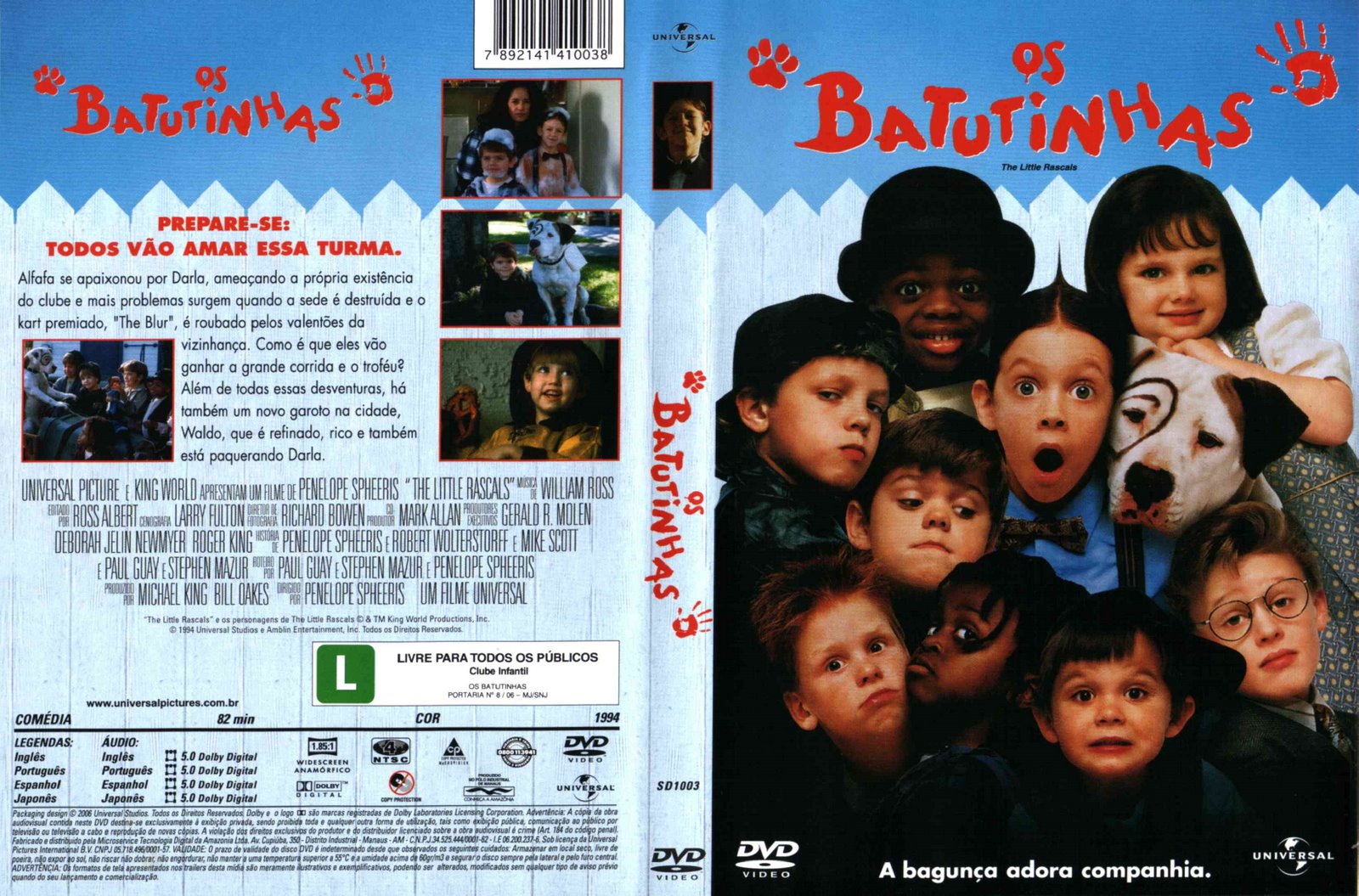 MAXIMUSS CAPAS: OS BATUTINHAS (THE LITTLE RASCALS)