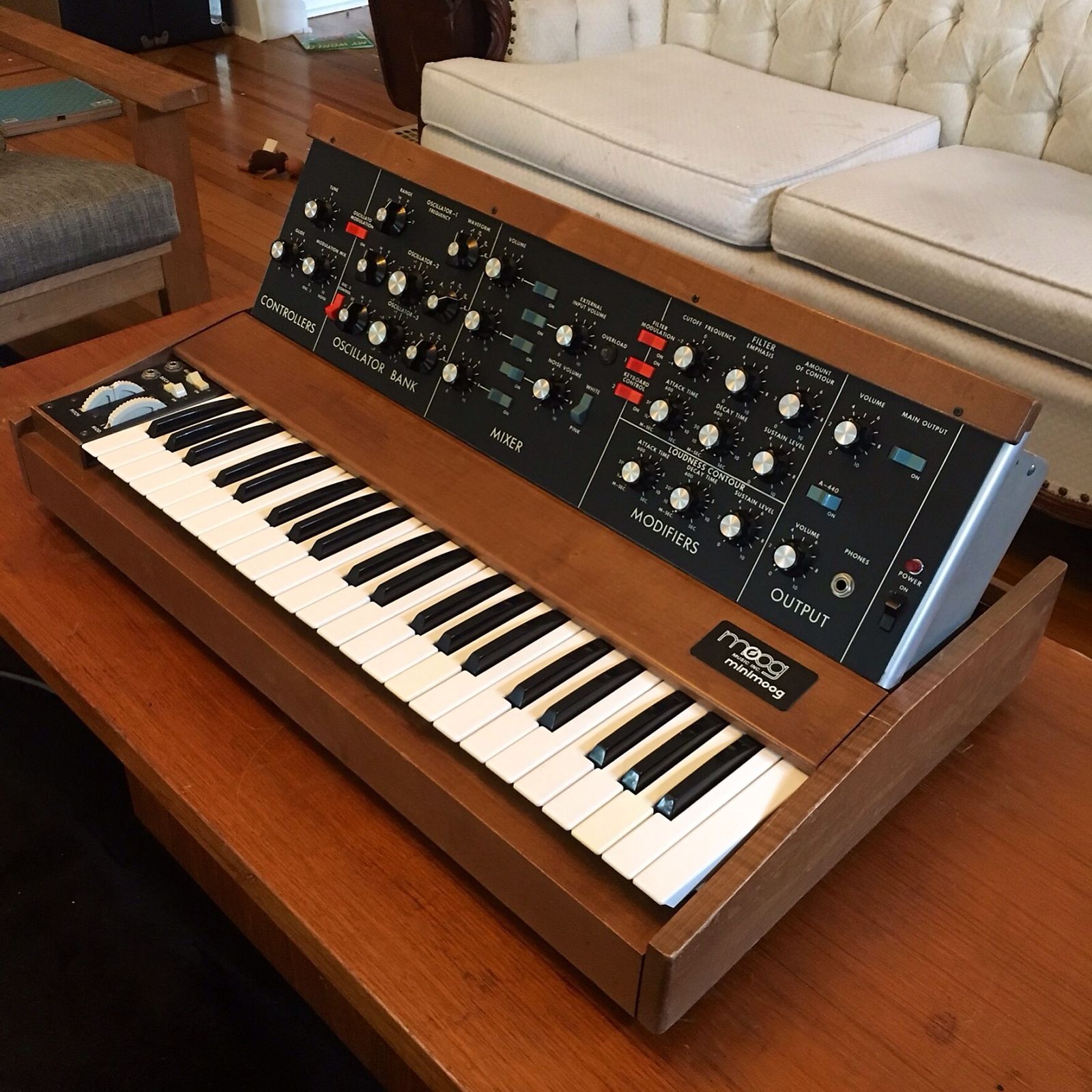 MATRIXSYNTH: Vintage Moog Minimoog Model D SN 9003 w/ MIDI