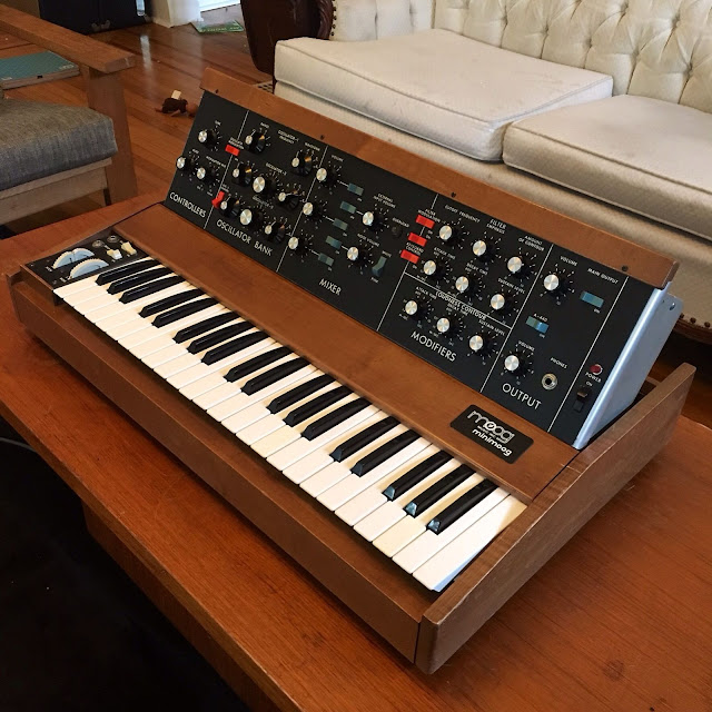 MATRIXSYNTH: Vintage Moog Minimoog Model D SN 9003 w/ MIDI