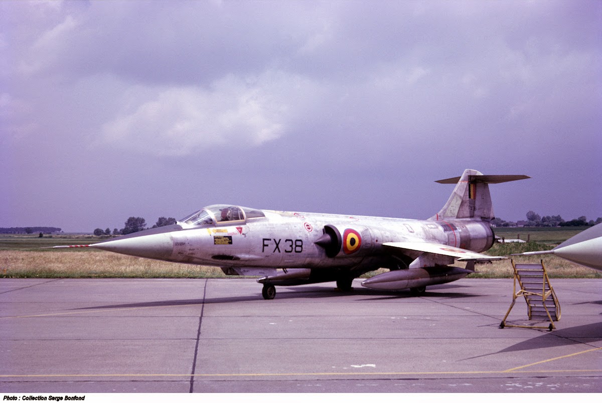 Des pilotes et des avions.: F104G Starfighter Belgian AF