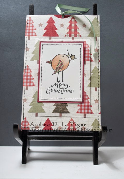 Andrea's Paper Antics: Merry Christmas Slider Card