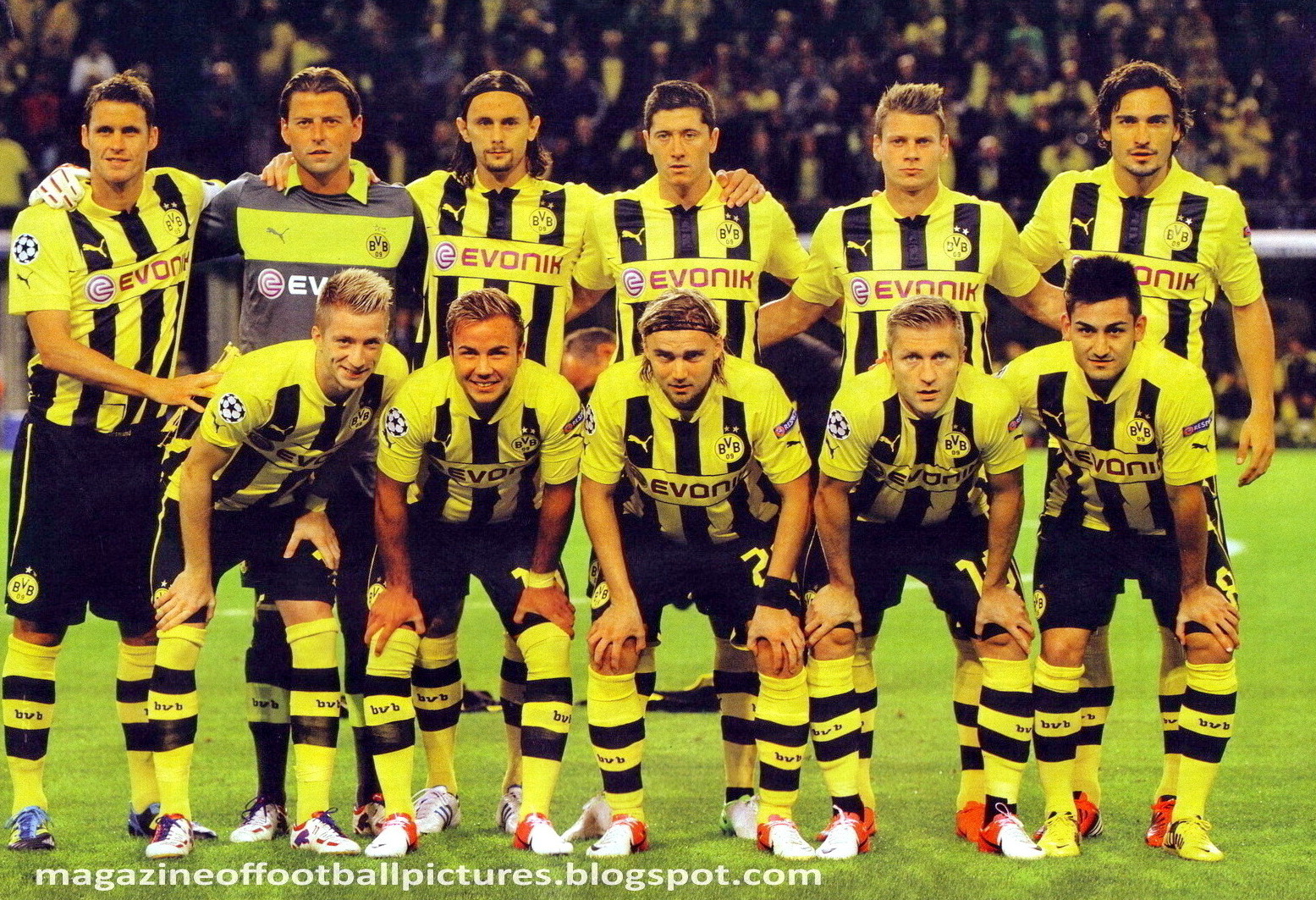 EQUIPOS DE FÚTBOL: BORUSSIA DORTMUND en la temporada 2012-13