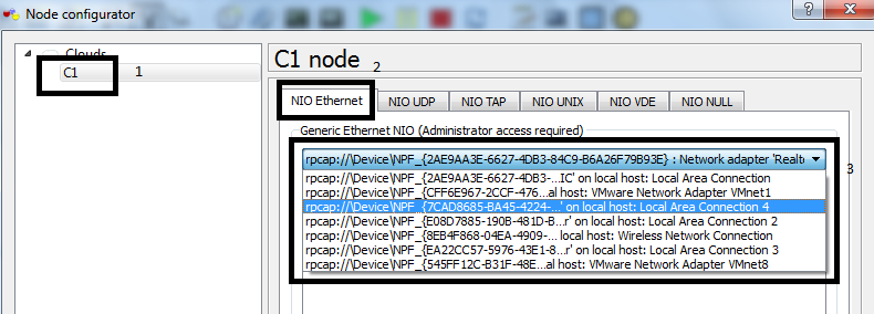 Cisco CCNA CCNP GNS3 LAB: GNS3 connect to cisco security Device Manager