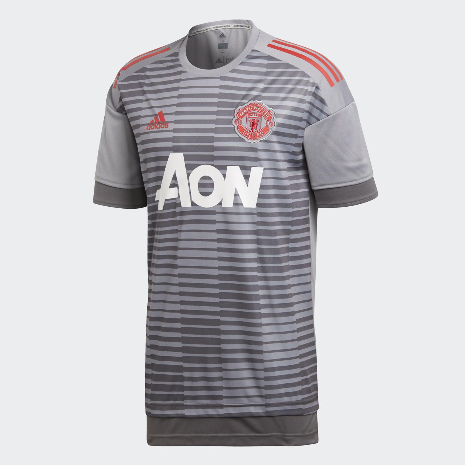 Adidas x Parley Manchester United 2018 Pre-Match Shirt Released - Footy ...
