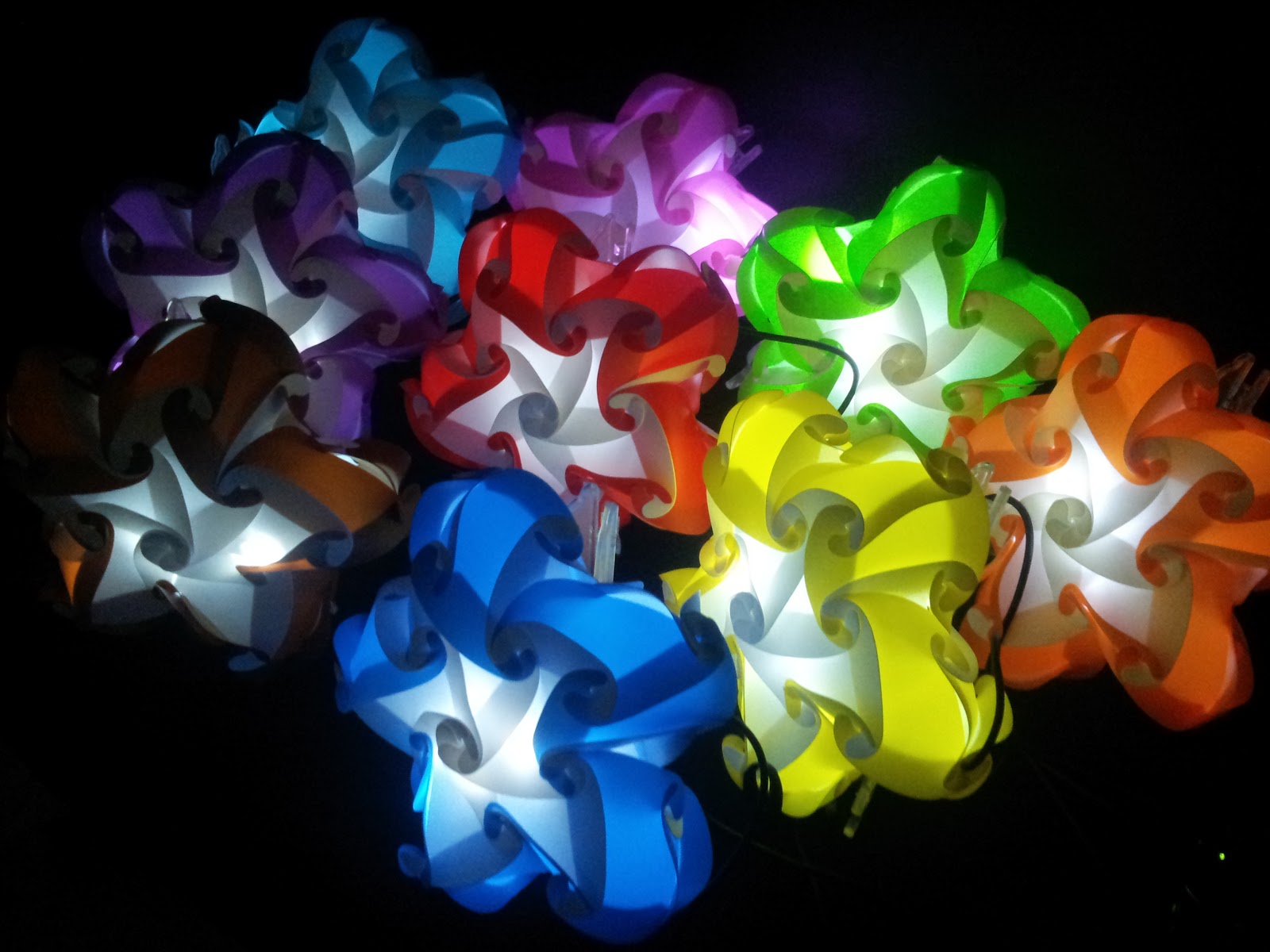 VLightDeco IQ Light Puzzle Pendant Jigsaw Lamp Styles: IQ Light Jigsaw ...