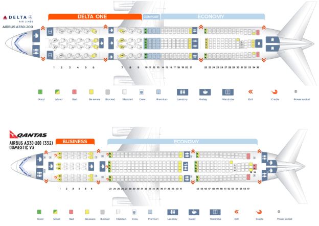 Airbus A330-200 Jet, Review, Seats, Specs, Cabin, and Price - Airplane ...