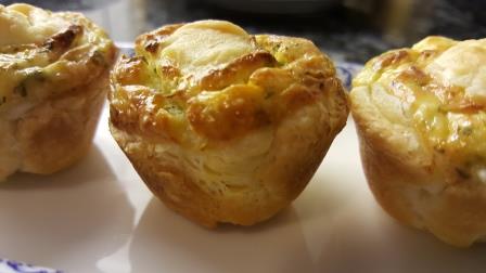 eat-culture: Mini-Tiropitakia-Muffins (small-feta cheese-Muffins)