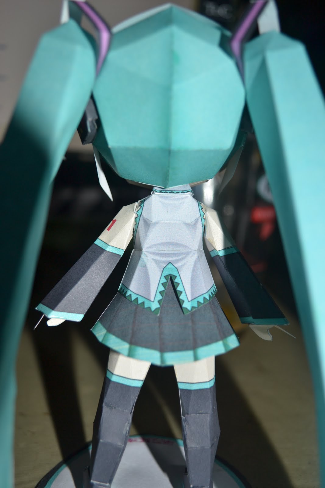 Turtle Royalty.: Papercraft : Miku Hatsune