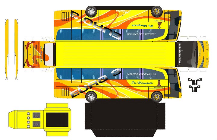 PO. Haryanto | papercraft ~ RAILFANS and BUSMANIA
