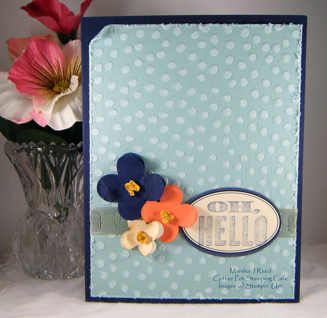 Coffee Pot Stamping Cafe: Wacky Watercooler March Blog Hop