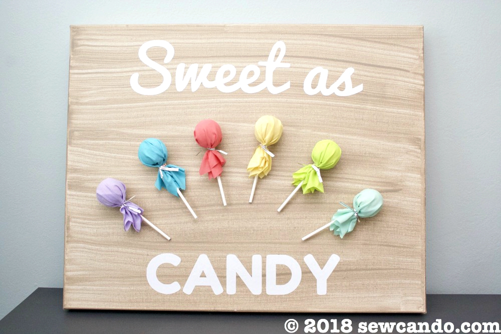 Sew Can Do: Baby Room Decor: DIY 3D Candy Wall Art Tutorial
