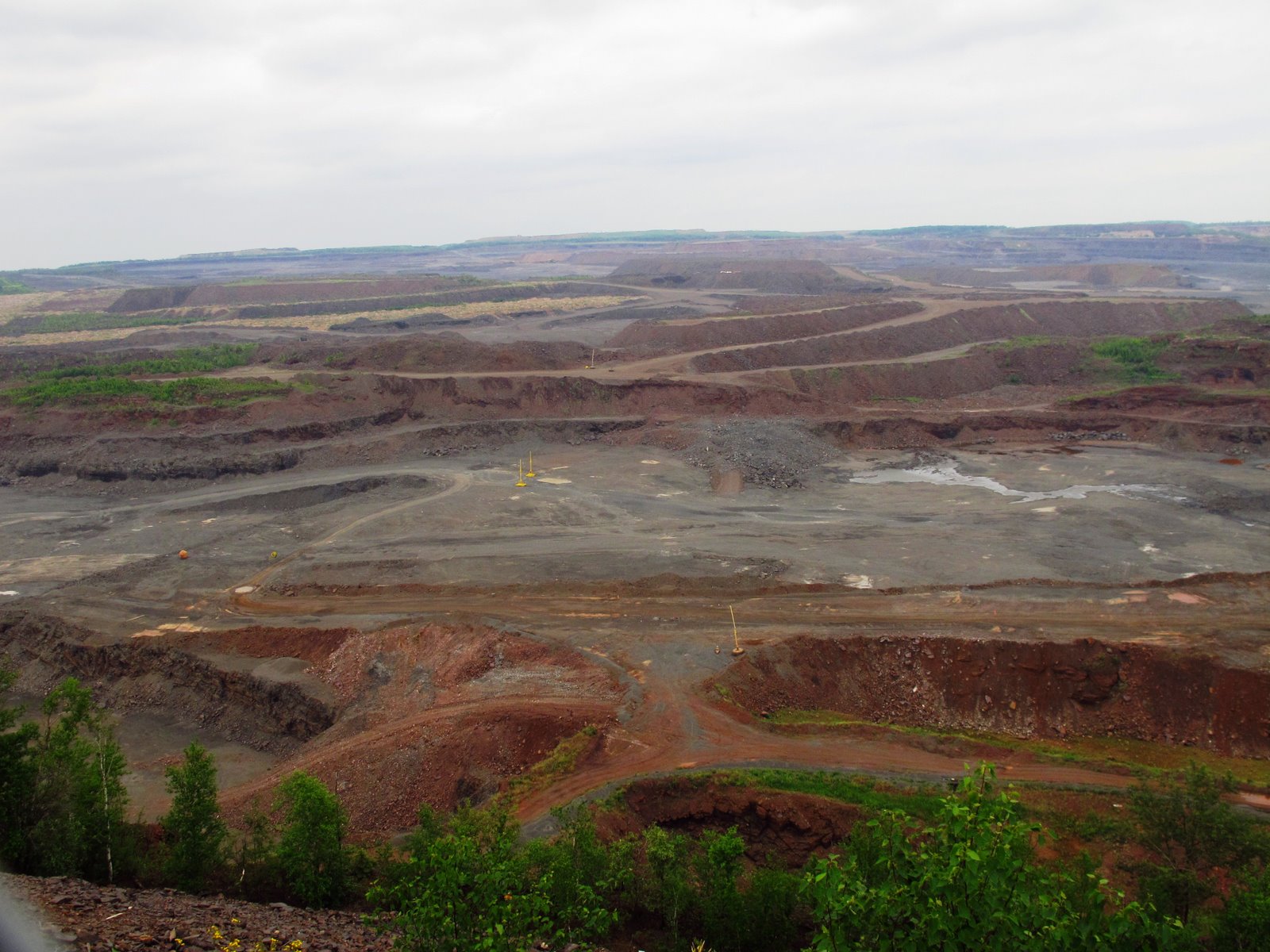 On the Road Again & Again & Again: Hull Rust Mahoning Mine View