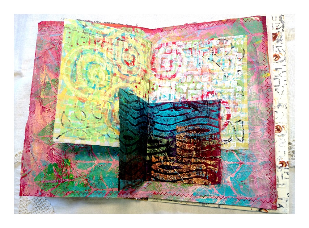 Studio Time: FABRIC PAPER JOURNAL