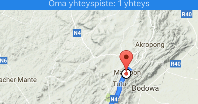 Esi in Ghana: Next stop Mampong Akuapem