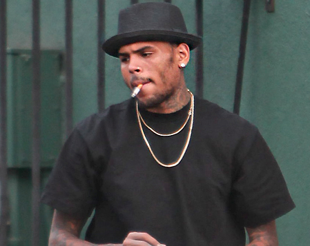 Chris Brown Angry Face