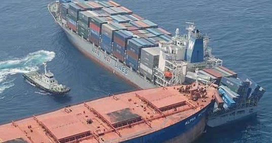 Marina Exam Reviewer: You must shore up the collision bulkhead due to ...