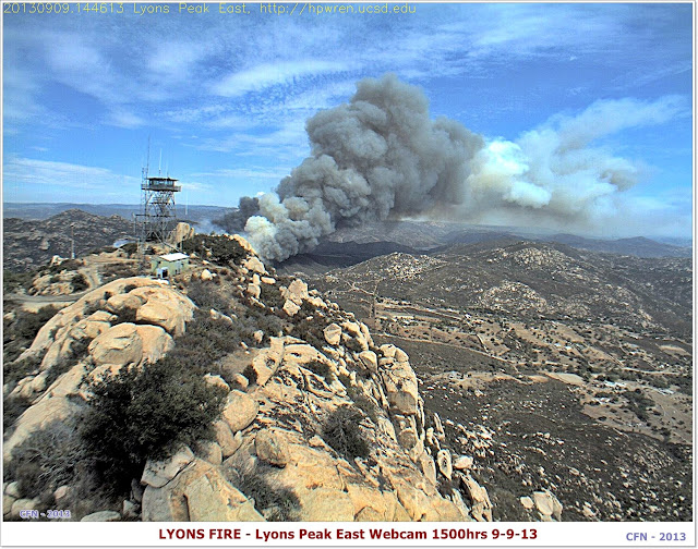 CFN - CALIFORNIA FIRE NEWS - CAL FIRE NEWS : CA-MVU-Lyon 263 acres, 100 ...