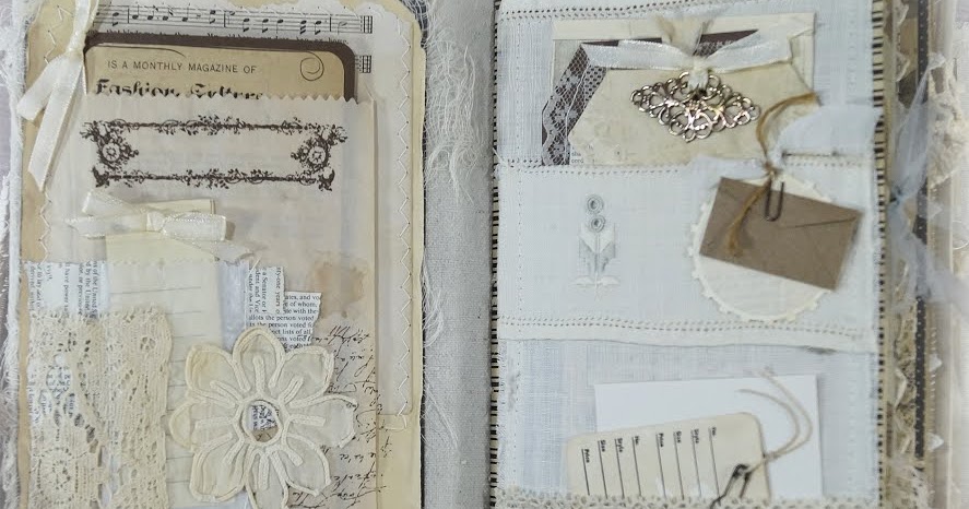 Terry's Scrapbooks: Antique paper and Lace junk journal. plus printables