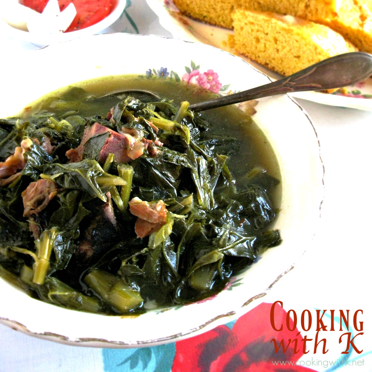 Southern Style Collard Greens {Granny's Recipe}