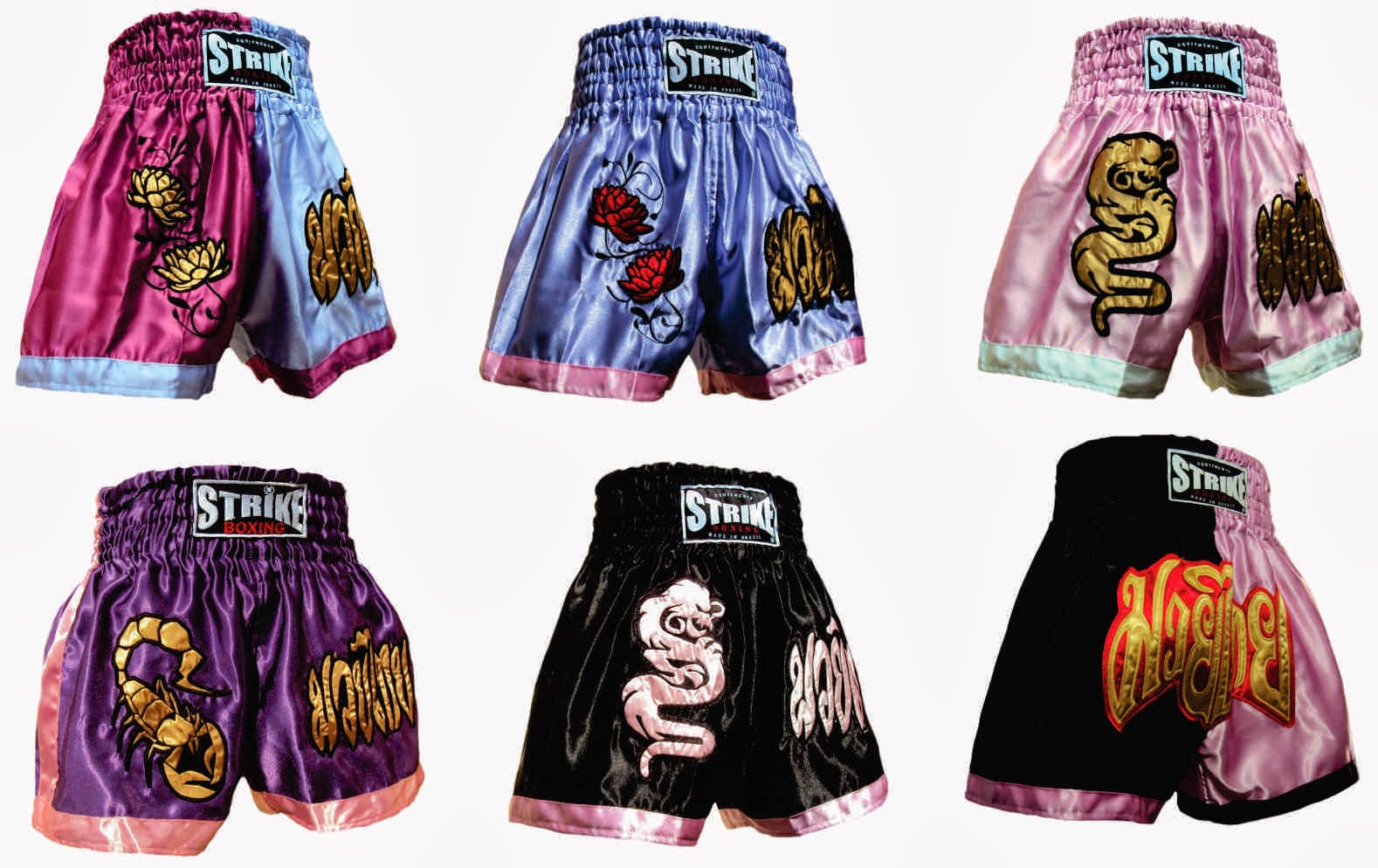 STRIKE BOXING - shorts muay thai, luvas boxe, kimonos jiu jitsu: Shorts ...