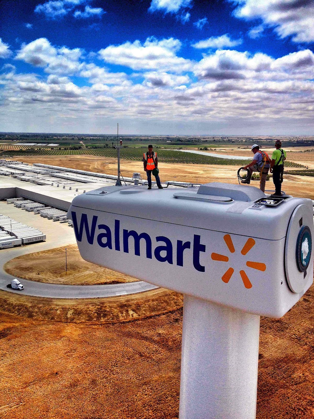 NewEnergyNews More: WALMART’S FIRST WIND TURBINE