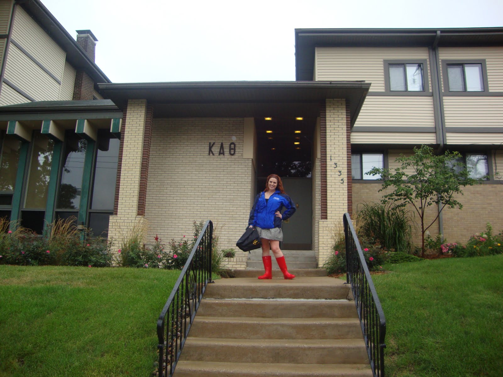 Where in the world is Justine Rosenberg?: A Very Rainy Des Moines, Iowa!